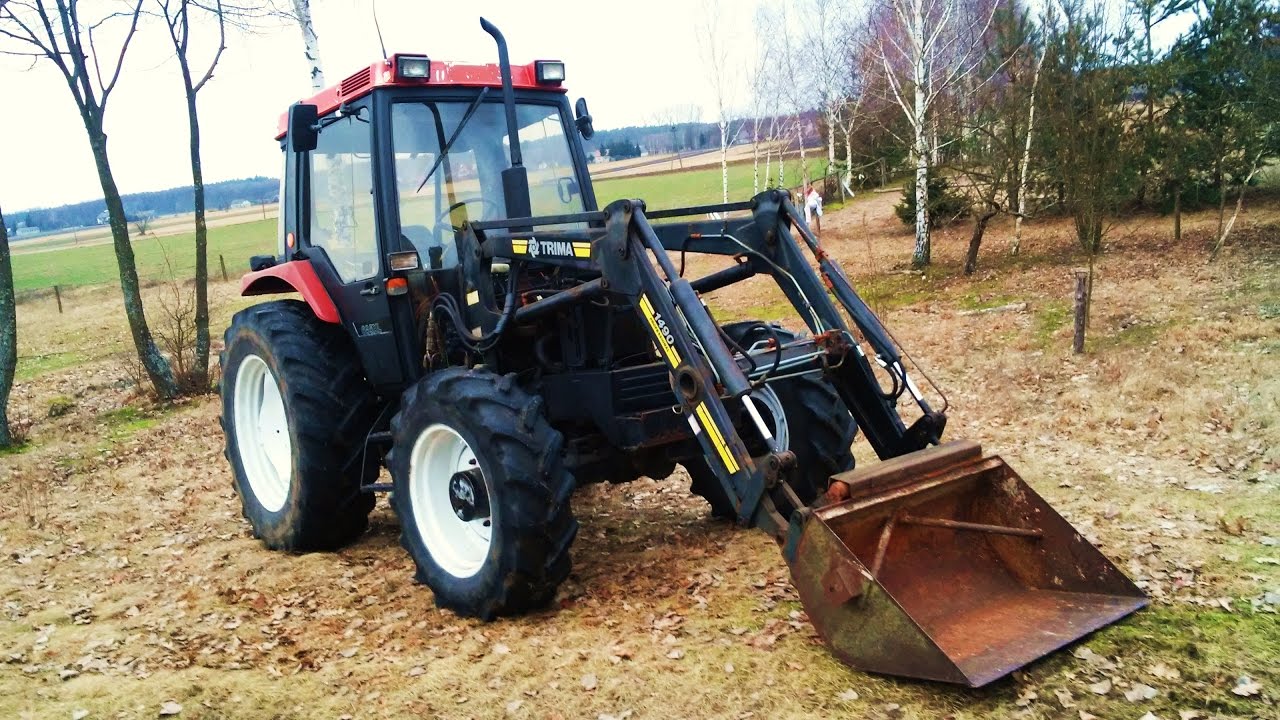 Case 685 XL Zrywka drewna ! - YouTube