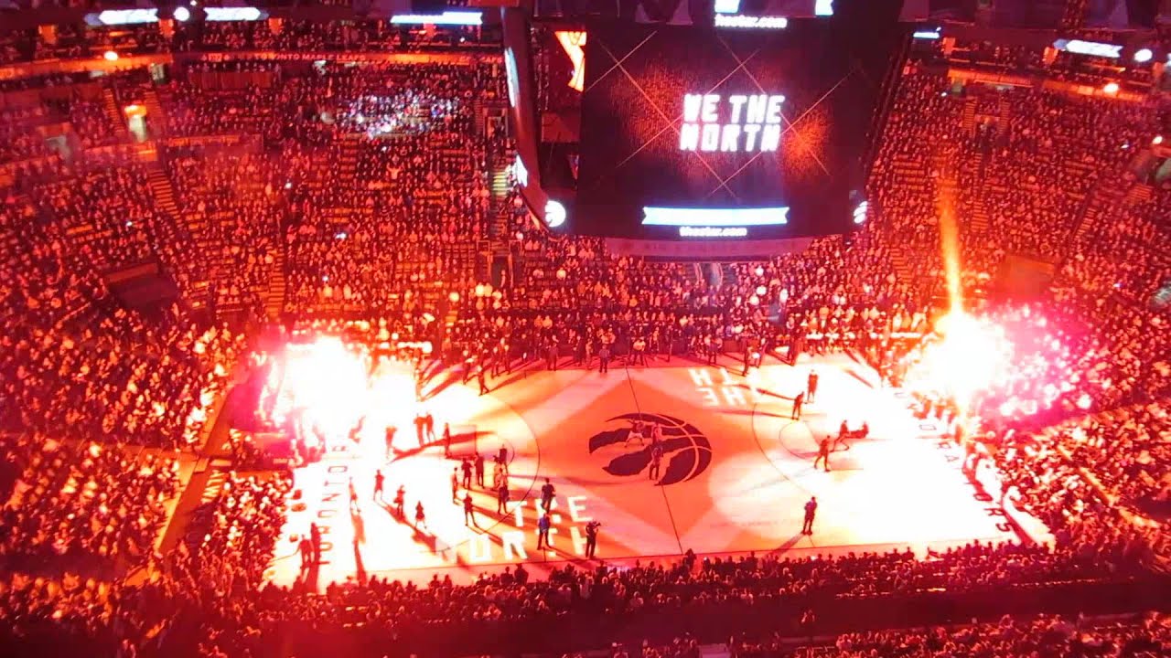 Toronto Raptors players introduction 2015-16 - YouTube