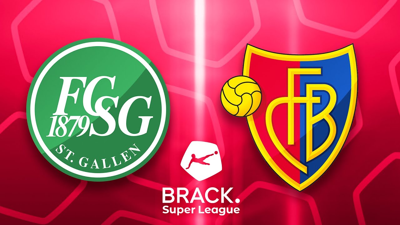 St. Gallen - FCB ⚽🔴 BRACK Super League (Spieltag 1) - YouTube