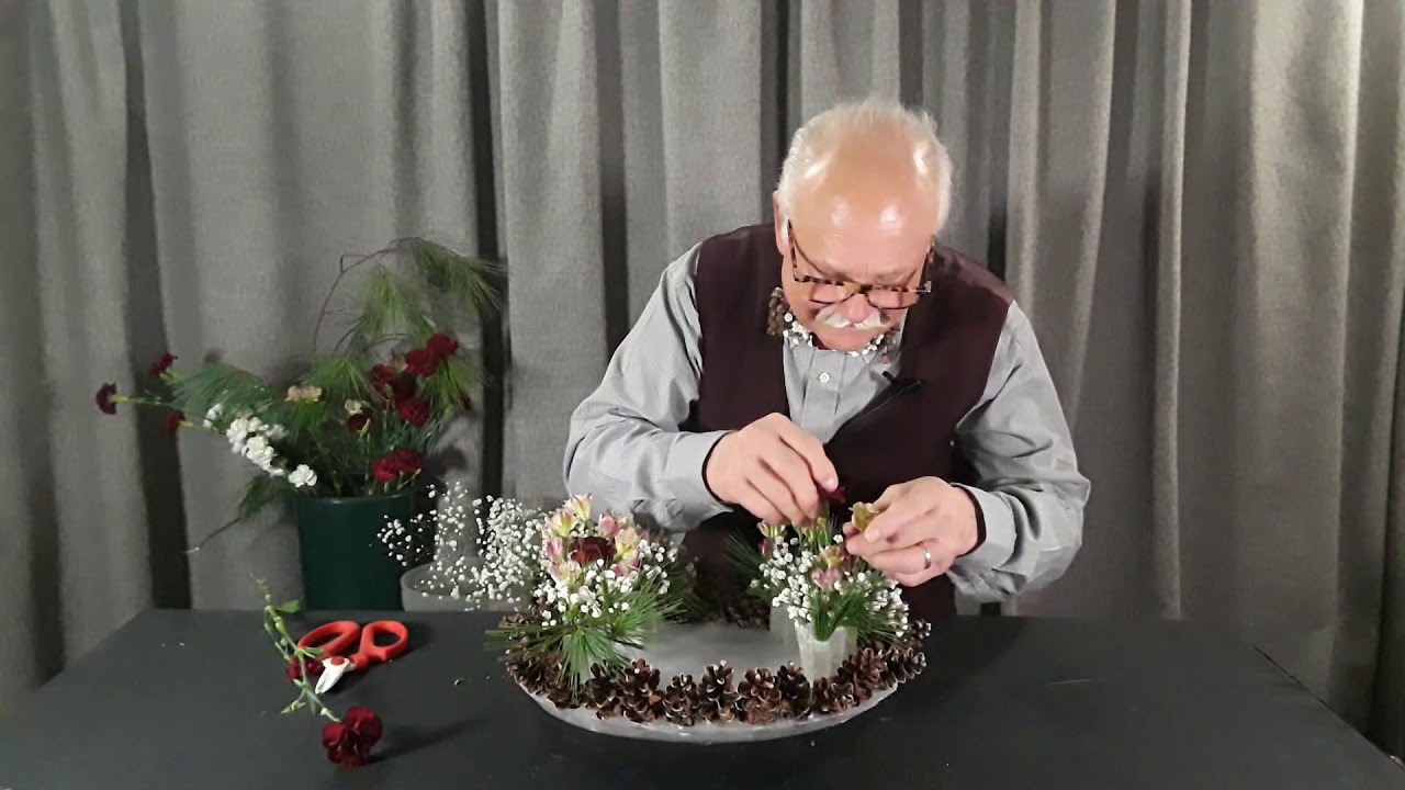 Wax Base Floral Design - YouTube
