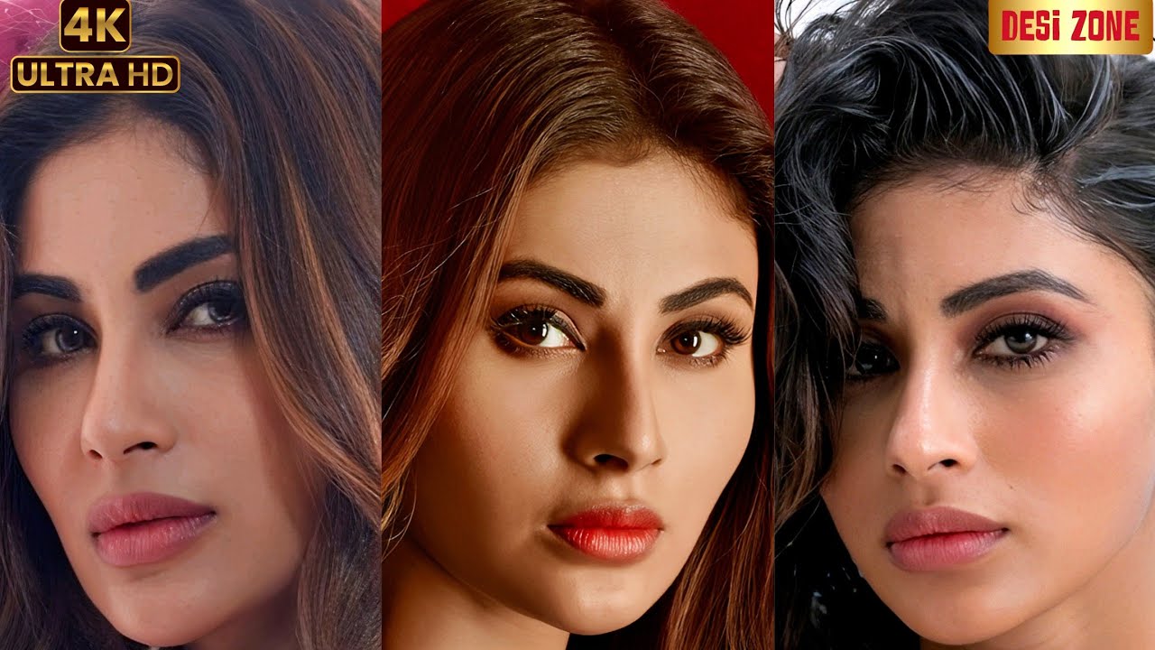 Mouni Roy Close Up Face & Lips 4k Video | Mouni Roy Hot Vertical Edit ...