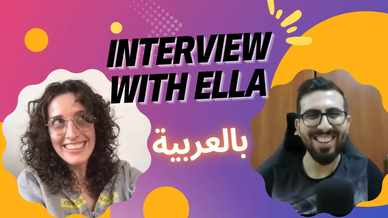 Interview with Ella | Levantine Arabic #learnarabic #levantine #levantinearabic - YouTube