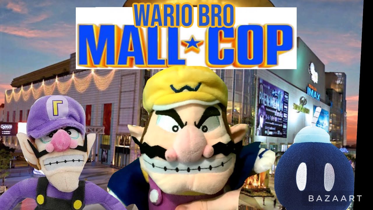 Wario Bro MALL*COP (Mario Plush) - YouTube