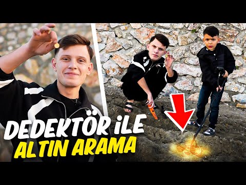 SAHİLDE DEDEKTÖR İLE ALTIN ARAMAK!! (çeyrek altın bulduk?!)