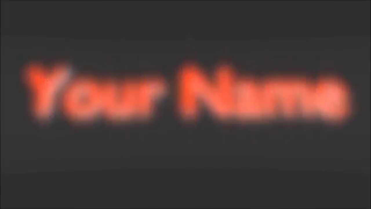 your name intro (8) [24fps] - YouTube