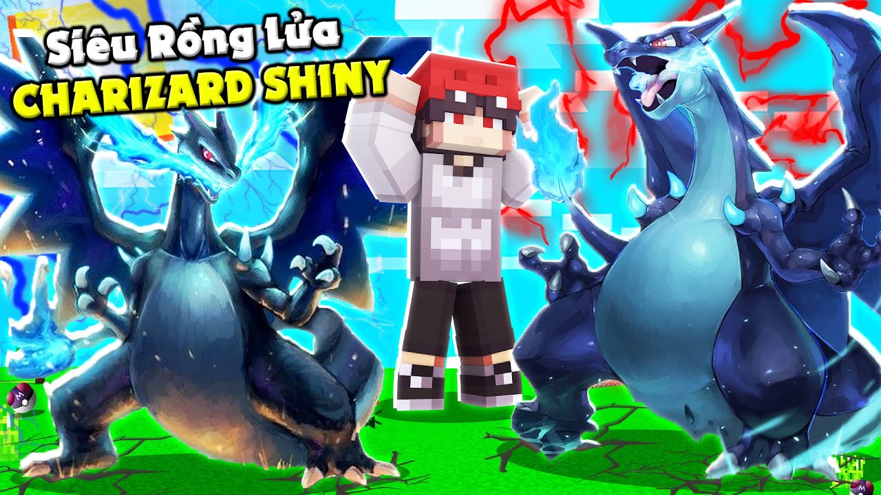 Minecraft Pixelmon SMP #13 | PHI VỤ CƯỚP POKEMON CHARIZARD SHINY😱ĐẦU ...
