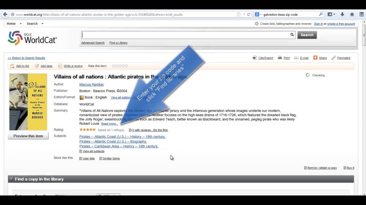 Books: Search WorldCat - YouTube
