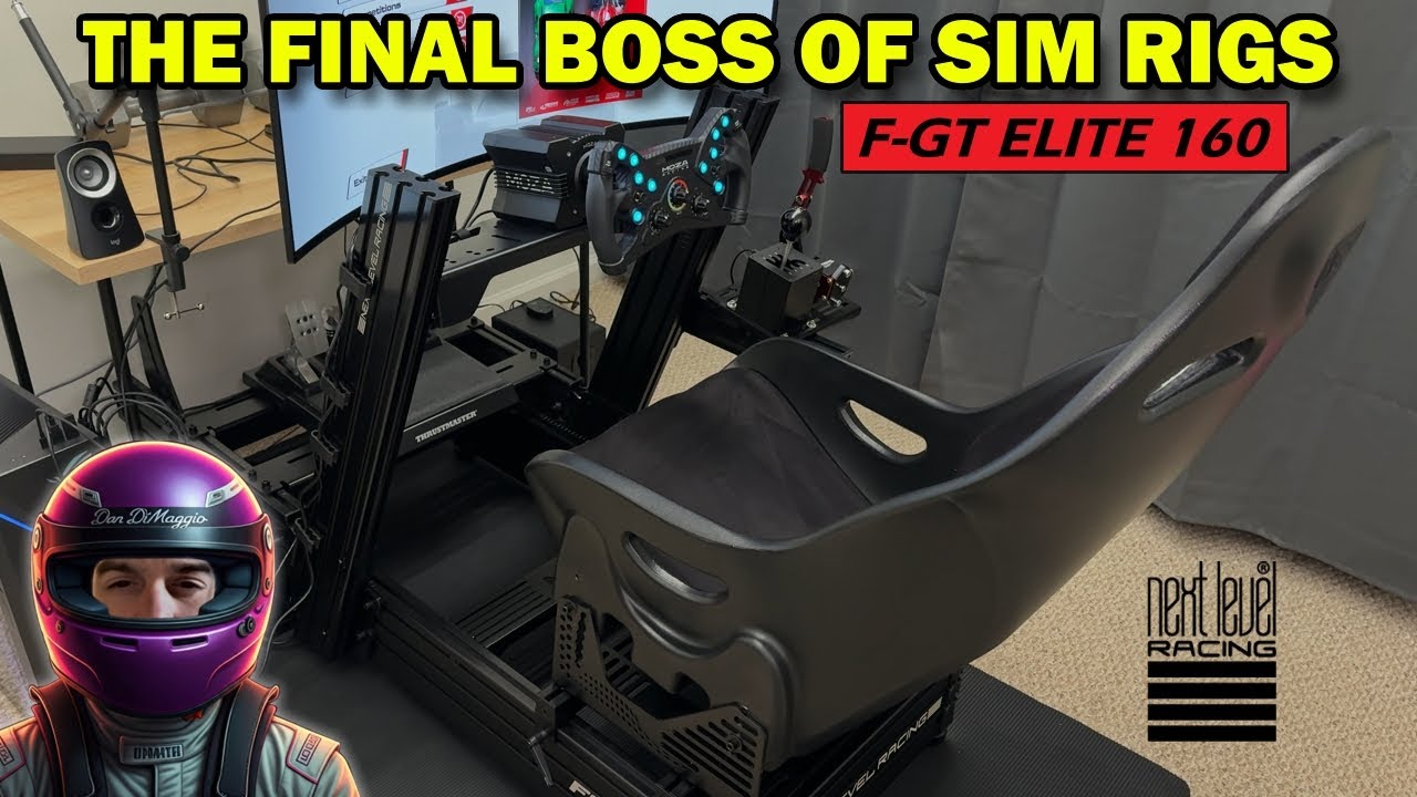 Next Level Racing F-GT Elite 160 Review | The Final Boss Of Sim Rigs ...