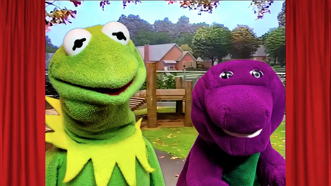 Just Imagine - Barney The Dinosaur & Kermit The Frog Duet - YouTube