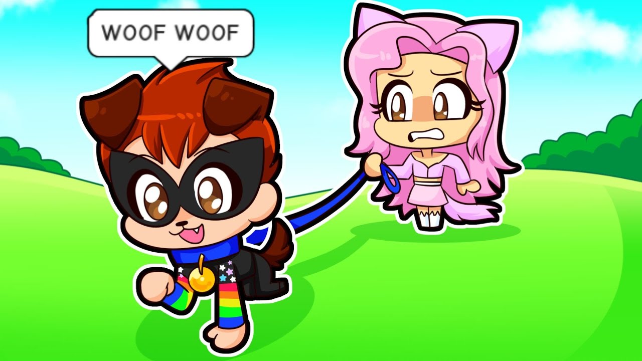 ROBLOX DOG WALK... - YouTube
