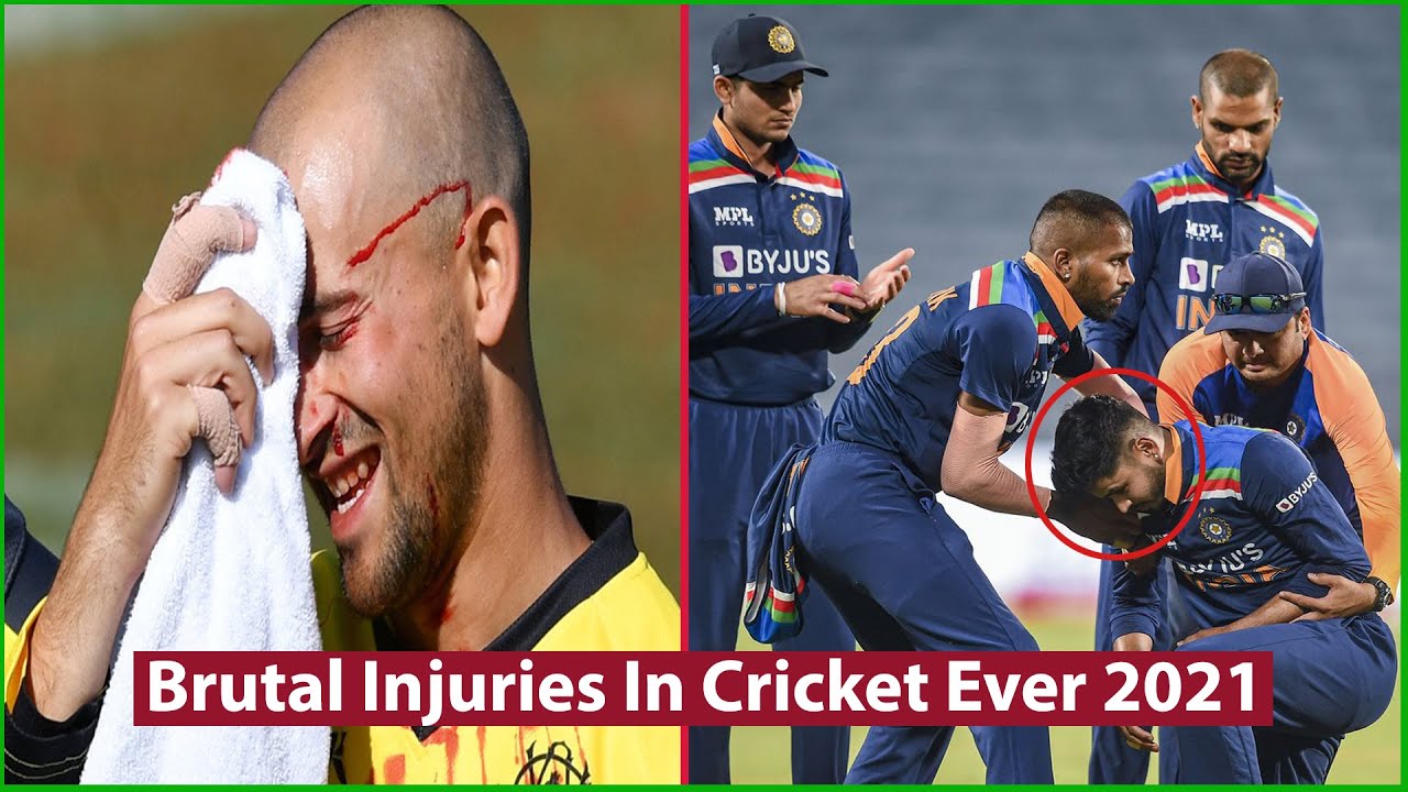 Top 7 Serious Injuries In Cricket Ever 2021 | Brutal Injuries | Cricket ...