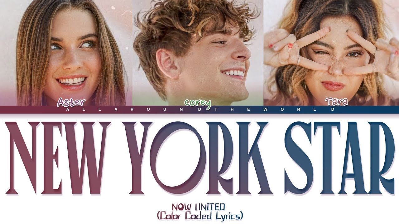 Now United - New York Star "From The Musical" | Color Codec Lyrics ...