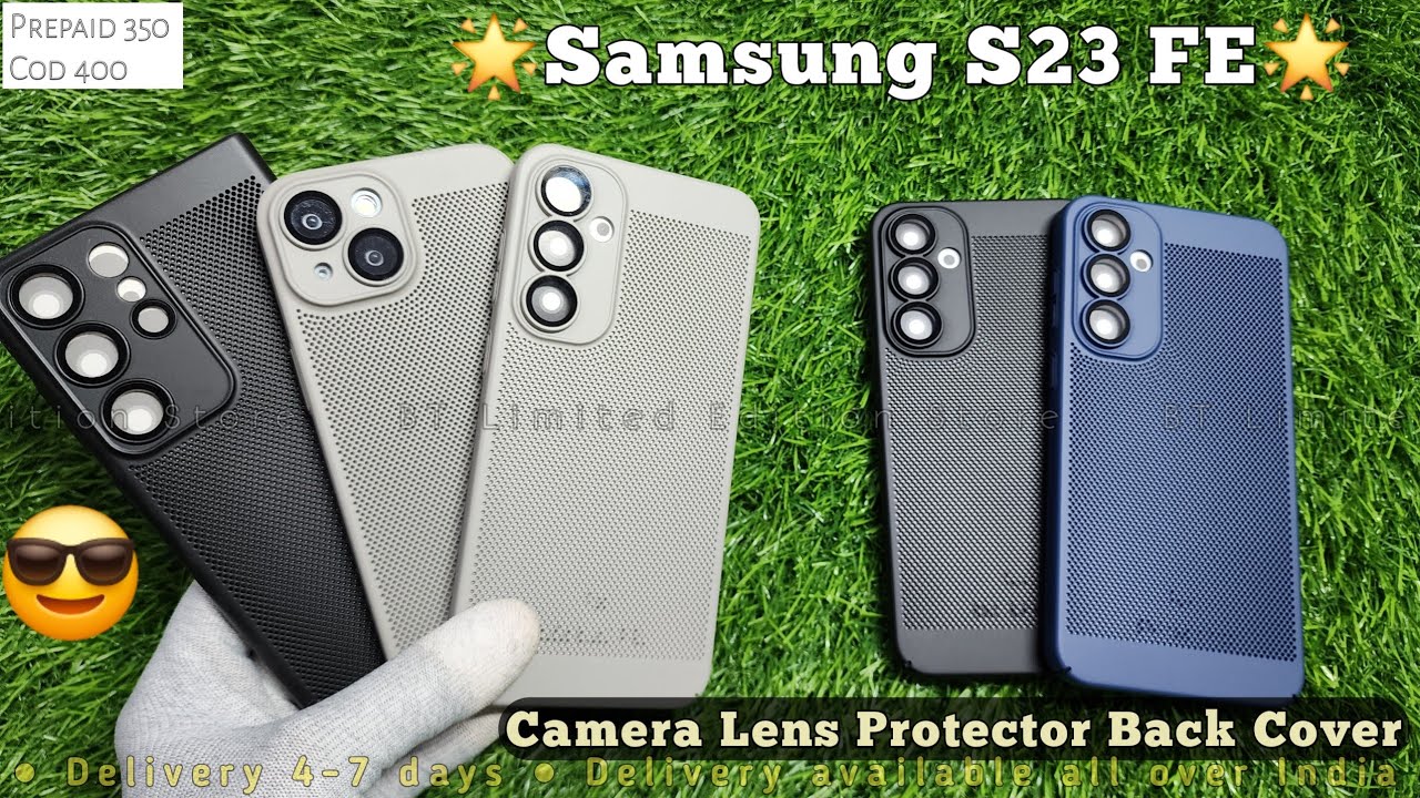 Samsung Galaxy S23 FE Back Cover ! Samsung Galaxy S23 FE Camera ...