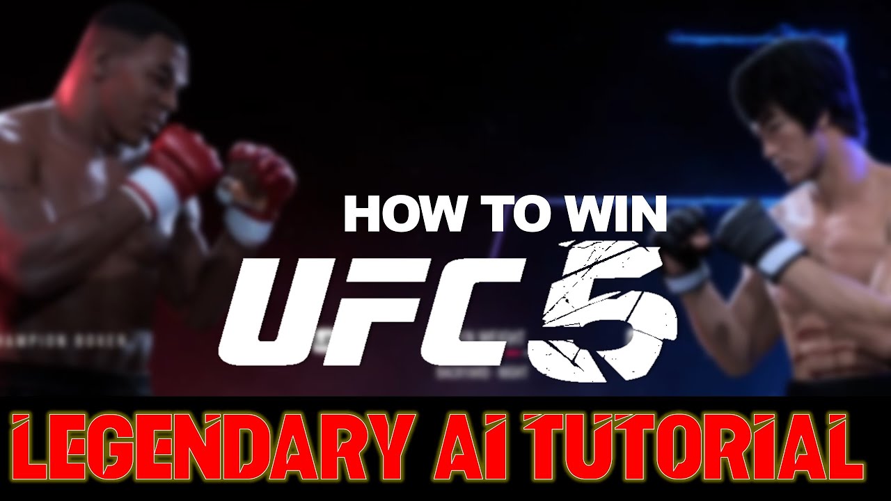 How to win against Legendary AI - UFC 5 Tips & Tricks - YouTube