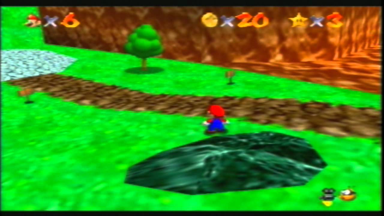 Super Mario 64 Parte 1 (Bob-omb Battlefield) - YouTube