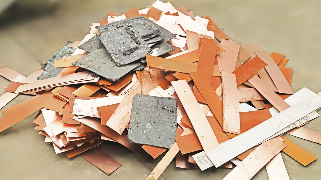 Want to Recycle E-waste PCBs? Here's the Process You Need to Know - YouTube