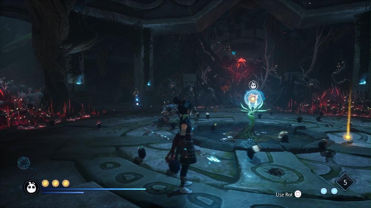 Kena: Bridge of Spirits| Rot Eater Boss Fight - YouTube