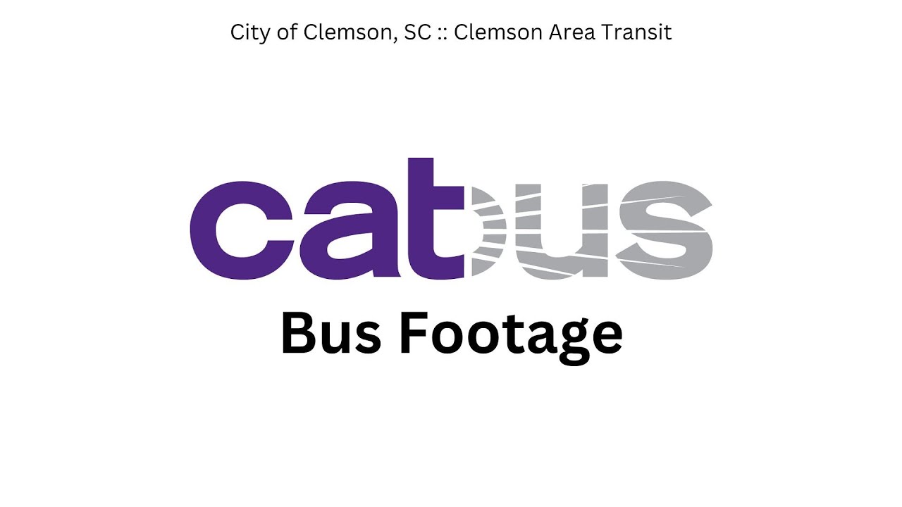 Clemson Area Transit CAT City Bus Footage - YouTube