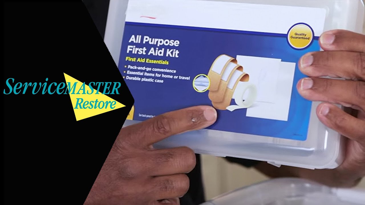 Home Safety - DIY Emergency Kit - ServiceMaster Restore - YouTube