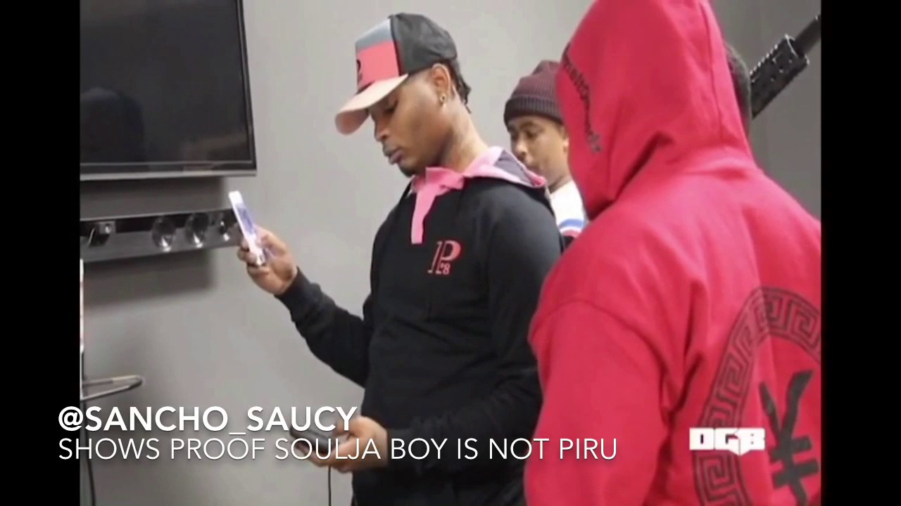 Sancho Saucy shows proof Soulja Boy is NOT Piru - YouTube