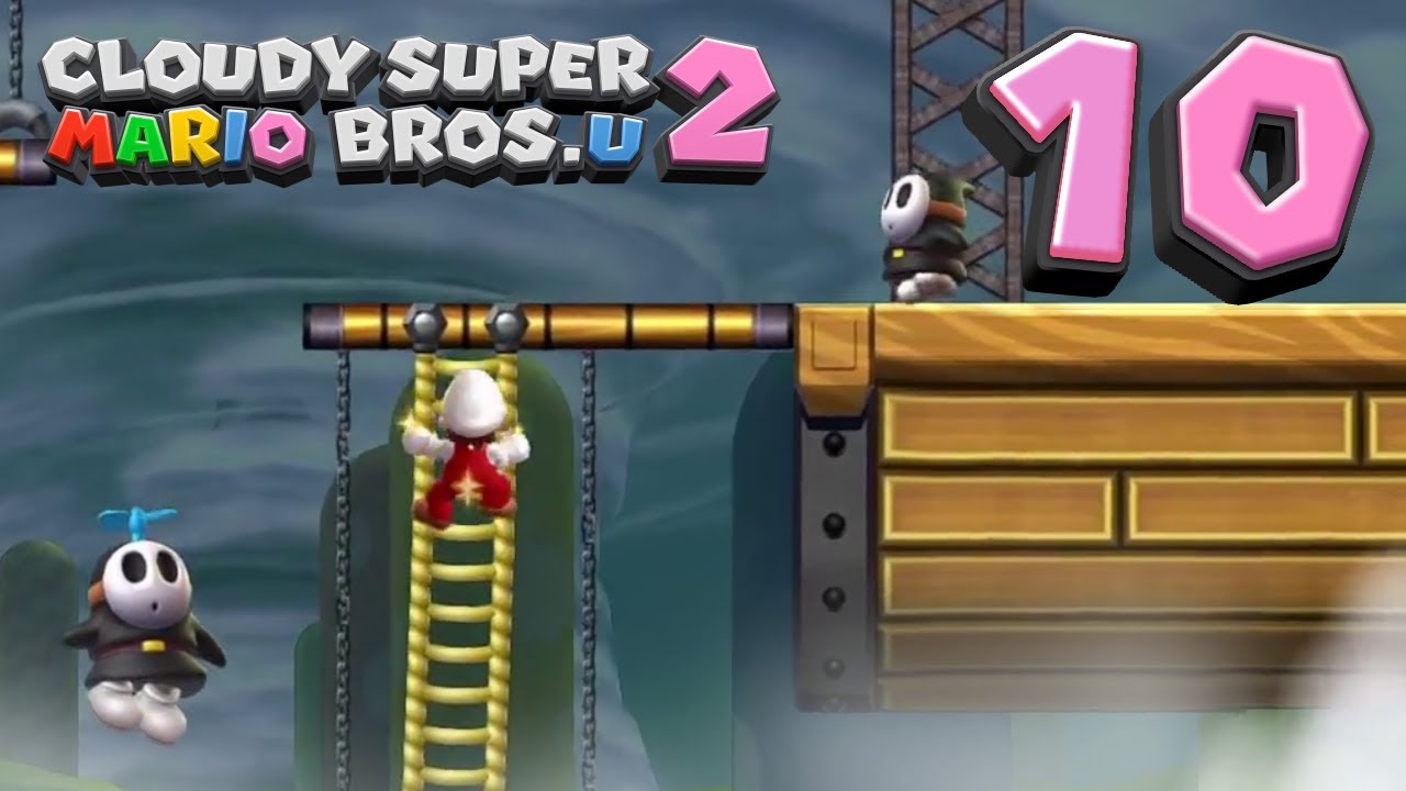 Rimea Plays Cloudy Super Mario Bros. U 2 - Part 10 - YouTube