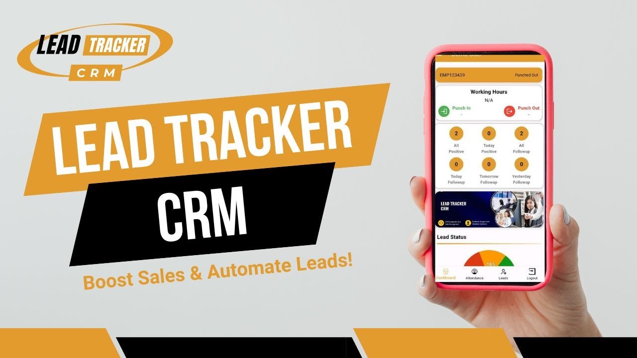 🚀 Lead Tracker CRM – The Best Lead Management Software for Businesses ...