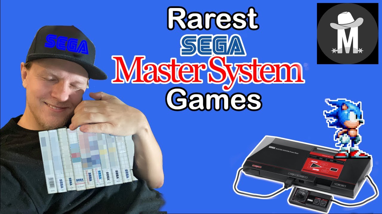 Top 10 Rarest Most Expensive Sega Master System SMS Games - YouTube