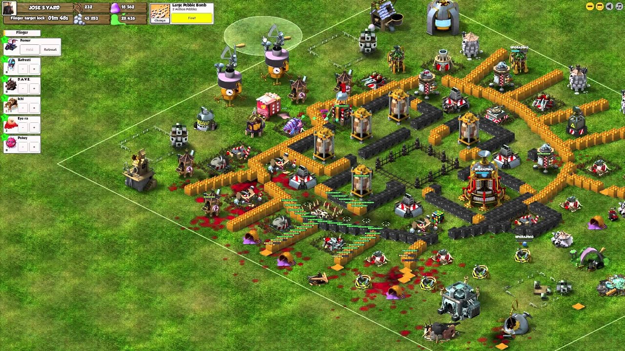 Backyard Monsters Testing Main Yard Layout Google+ - YouTube