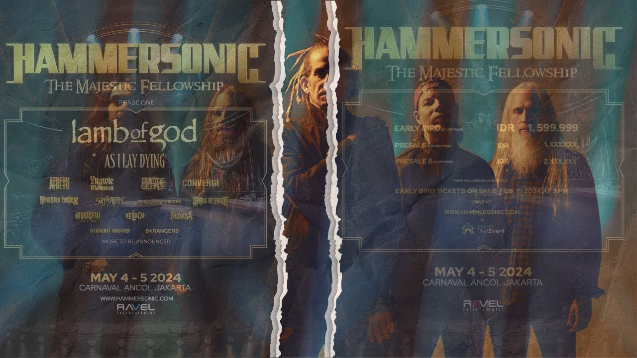 Hammersonic 2024: Festival Metal Paling Dinanti! Lamb of God, Yngwie ...