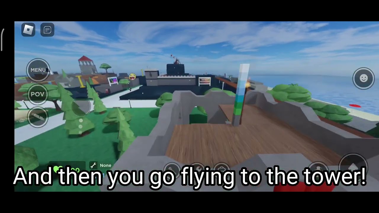 Tutorial of how to get up to the Tower from the map called Crossroads ...