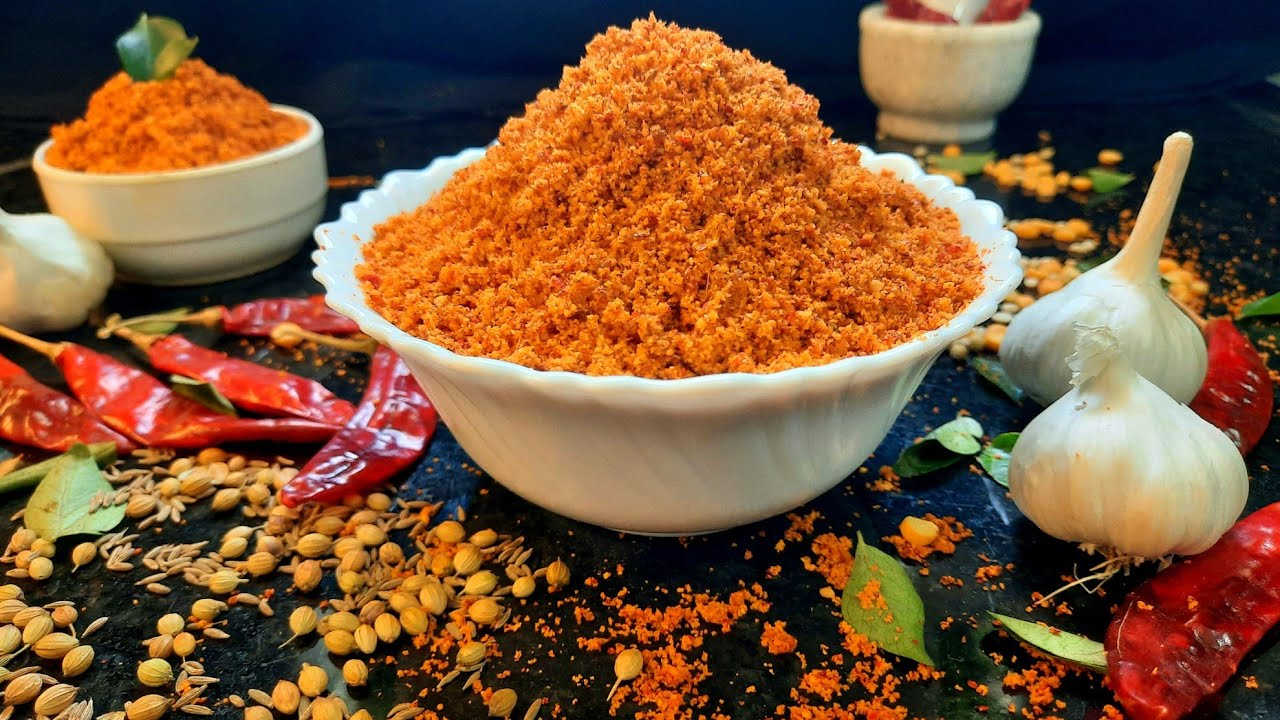 GUNPOWDER RECIPE-KARAM PODI-MILAGAI PODI-IDLI PODI-MILAGAI PODI FOR ...