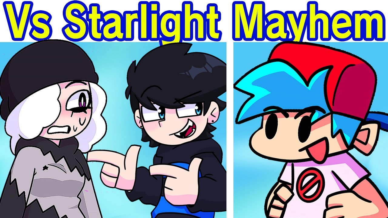 Friday Night Funkin' Vs Starlight Mayhem Rebooted / Español latino ...
