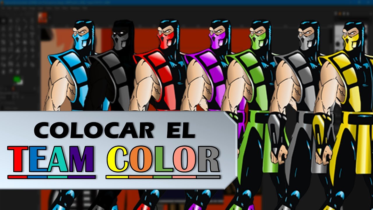 【TUTORIAL DE TEXTURAS EN WC3】 Crear una Textura TeamColor - YouTube