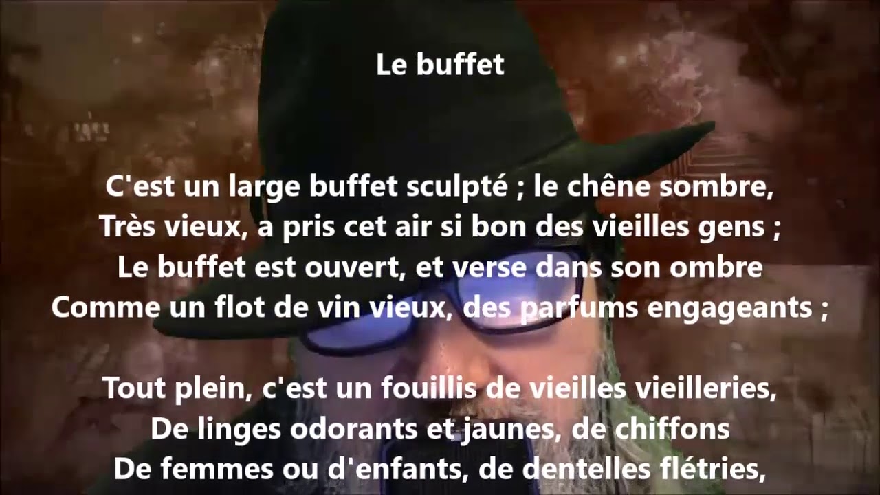 Le buffet - Arthur Rimbaud lu par Yvon Jean - YouTube