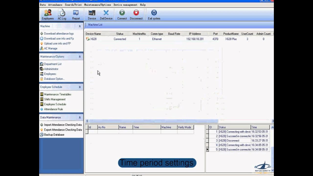 time attendance software teaching video - YouTube