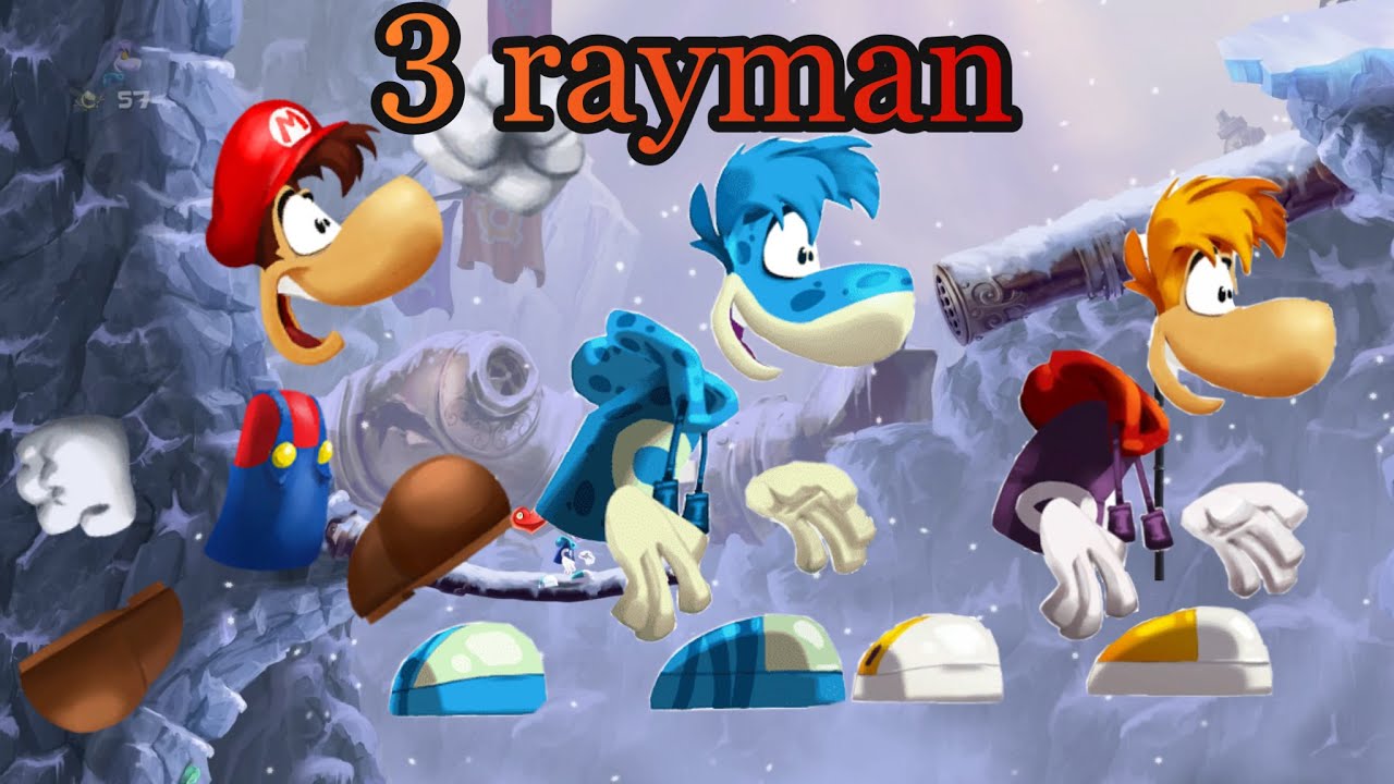 3 rayman vs all bosses - YouTube
