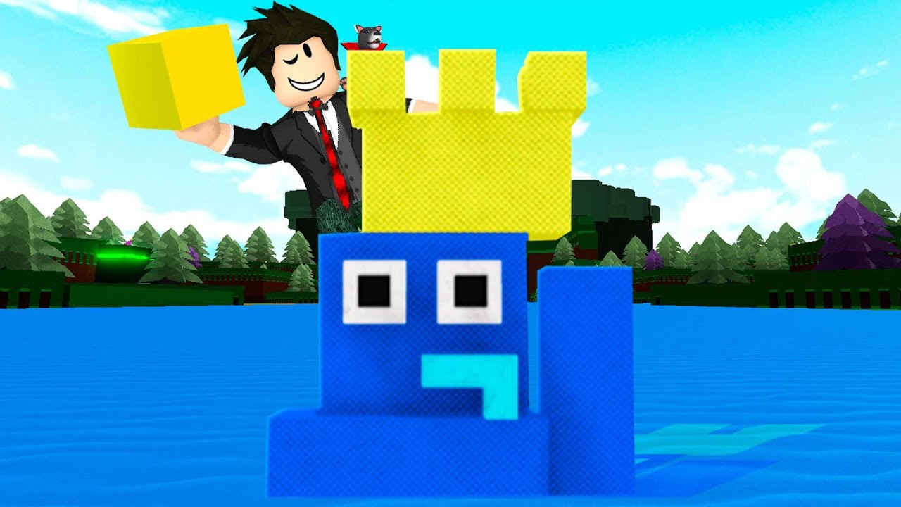 BARCO DO AZUL BABÃO BOBÃO | Roblox - Build A Boat For Treasure - YouTube