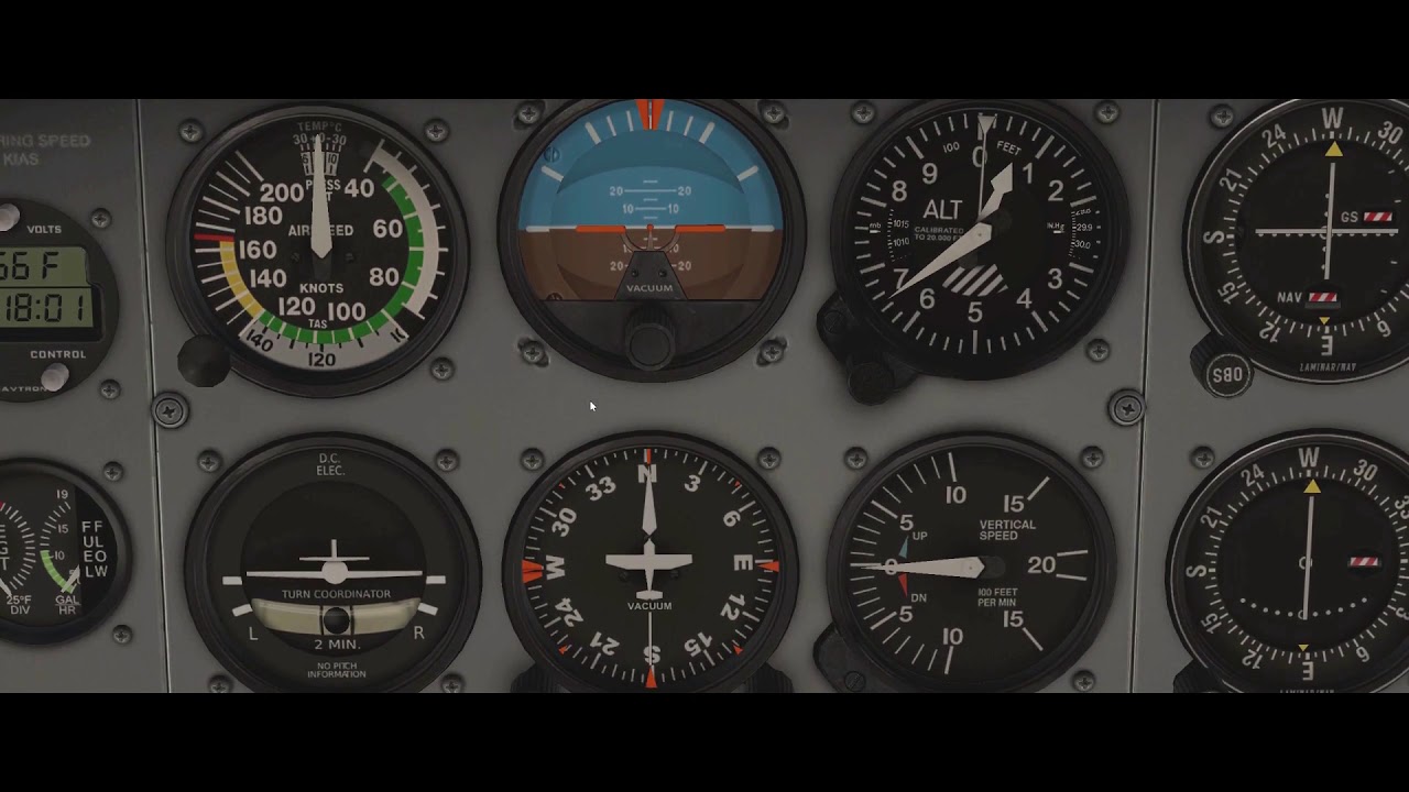 Flight Simulator Lesson 1: Flight Instruments (NEWLY REDONE!) - YouTube