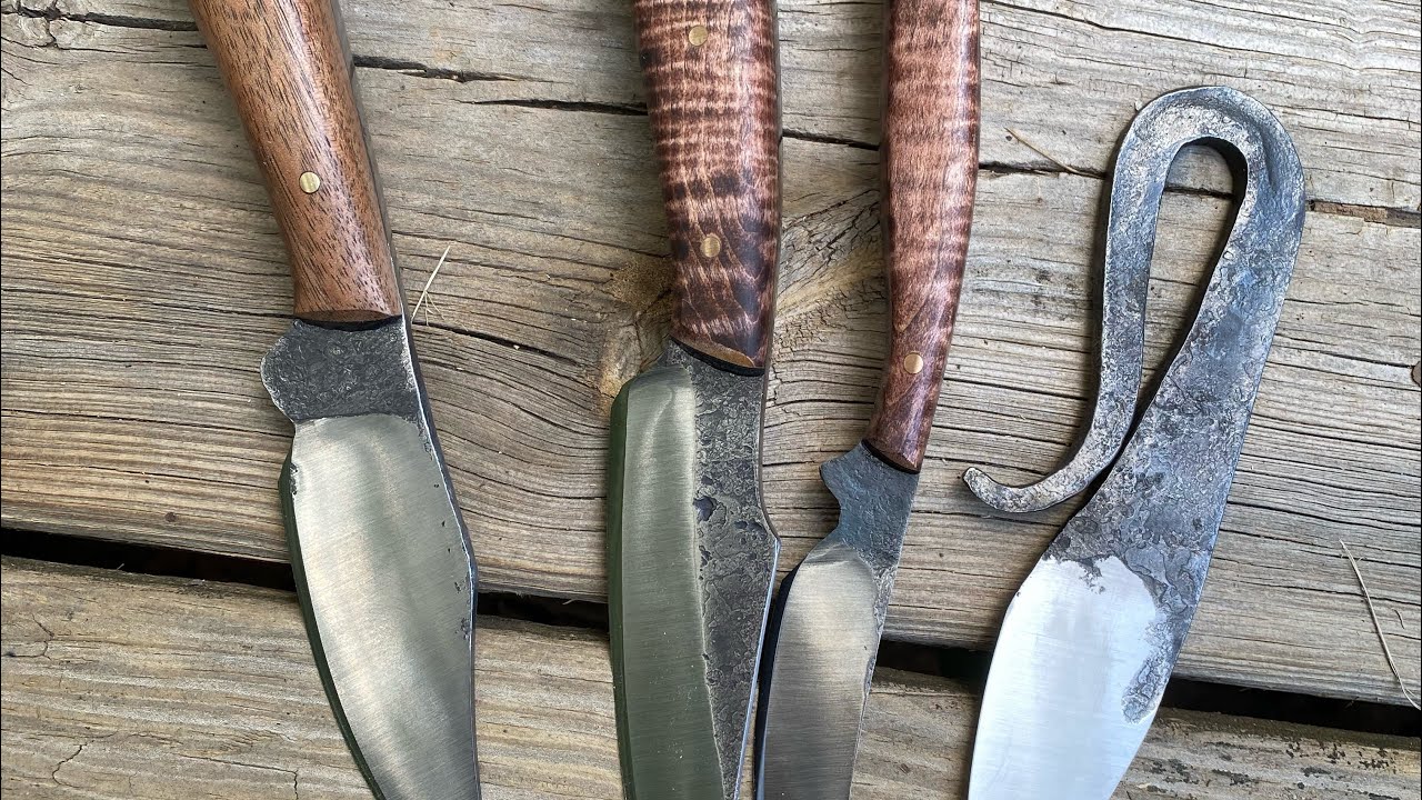 Knife Making - old school tempering - YouTube