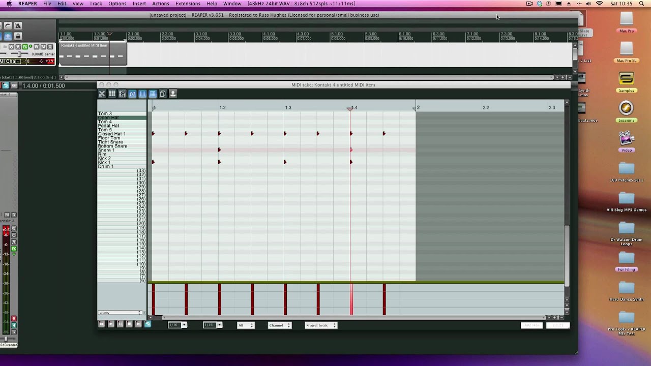 REAPER Note Names - YouTube