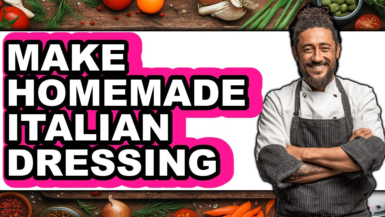 How To Make Homemade Italian Dressing - Full Guide - YouTube