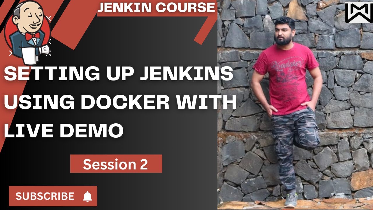 How To Do Jenkins Setup Using Docker Jenkins Course Session 2 Steps