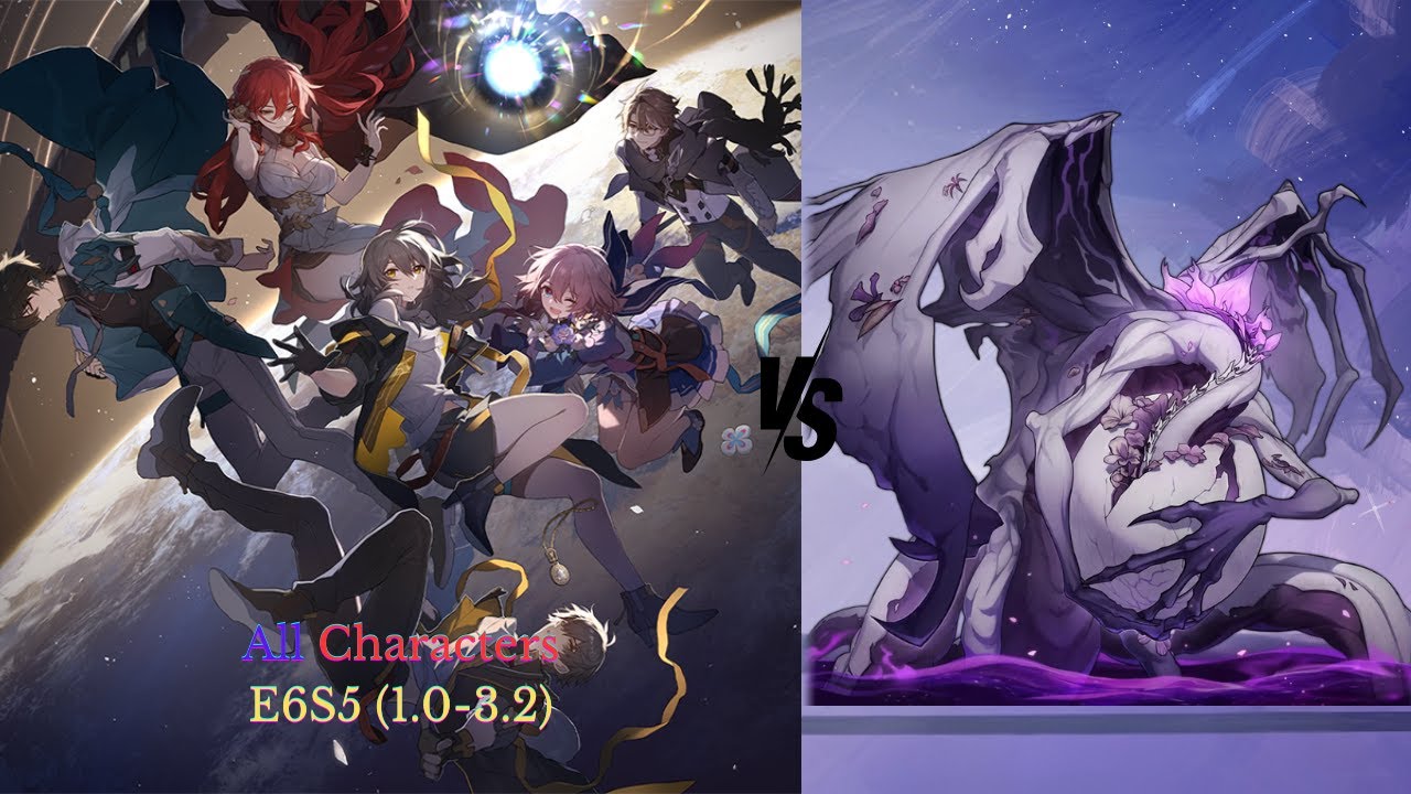 All Characters E6S5 (V1.0-V3.2) VS Pollux - YouTube