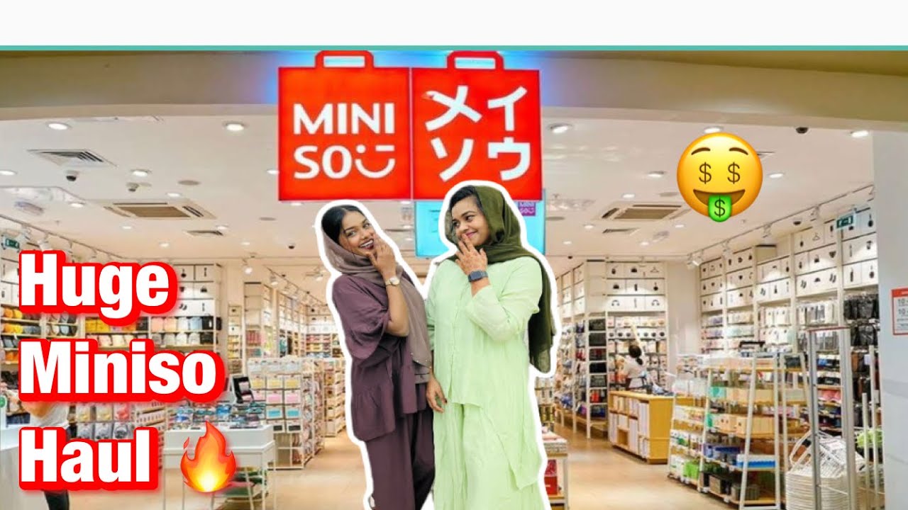 Minisoയിൽ നിന്ന് ഞങ്ങൾ വാങ്ങിയത് കണ്ടോ🫣| Huge Miniso Haul | Miniso ...