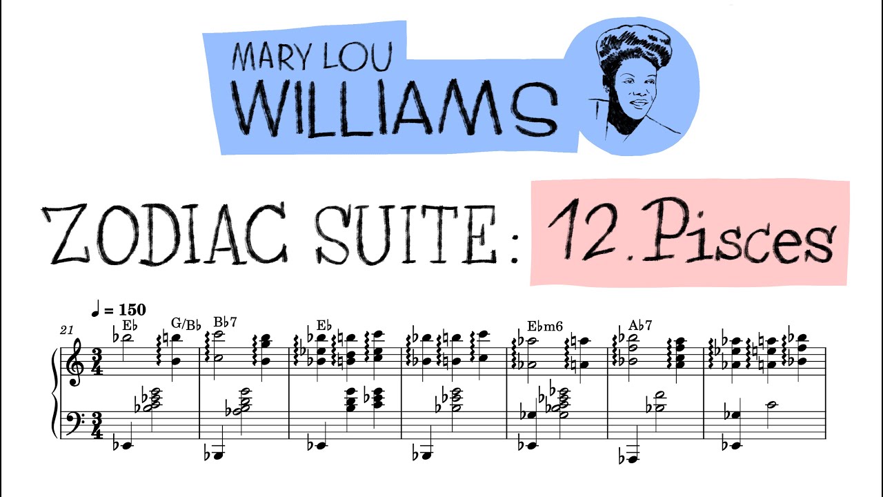 Mary Lou Williams: 12. Pisces (Zodiac Suite, 1945) - YouTube