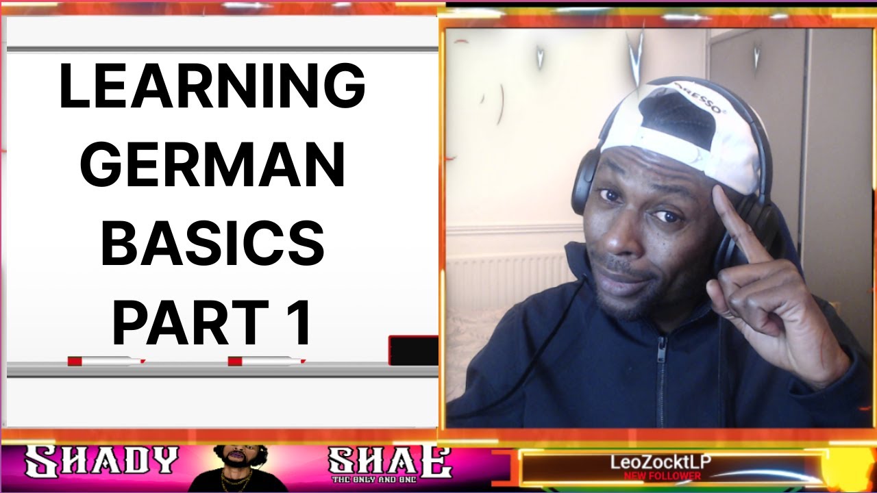 GERMAN 101 - THE BASICS PART 1 - YouTube