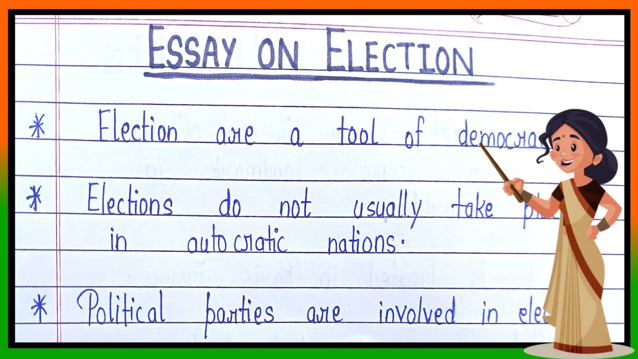 10 lines on election in English | Essay on Election day in English ...