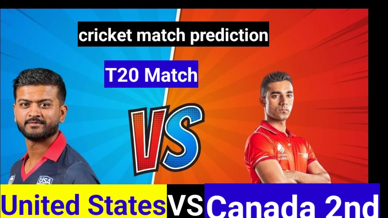 United States vs Canada 2nd T20 Match production - YouTube