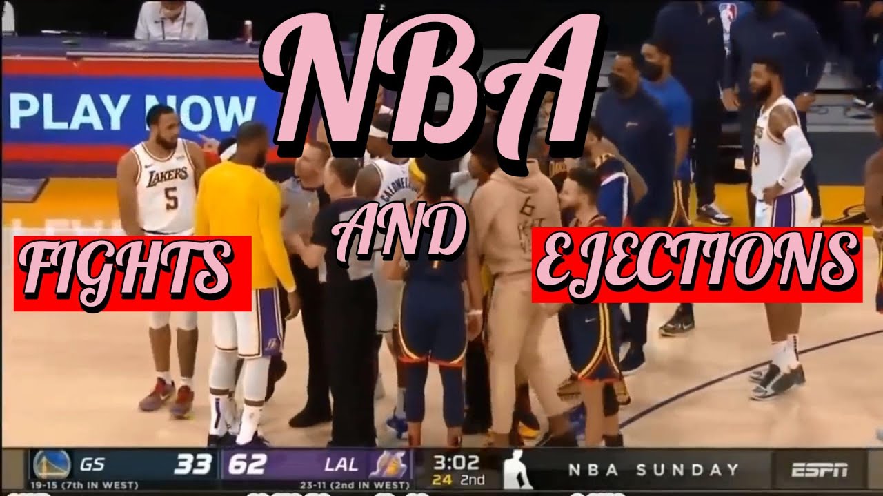 NBA FIGHTS & EJECTIONS - YouTube
