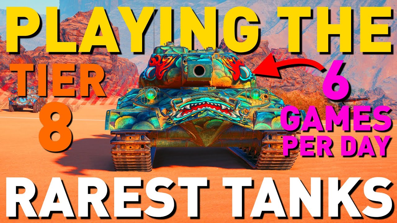 Playing the RAREST T8 Tanks in World of Tanks! - YouTube